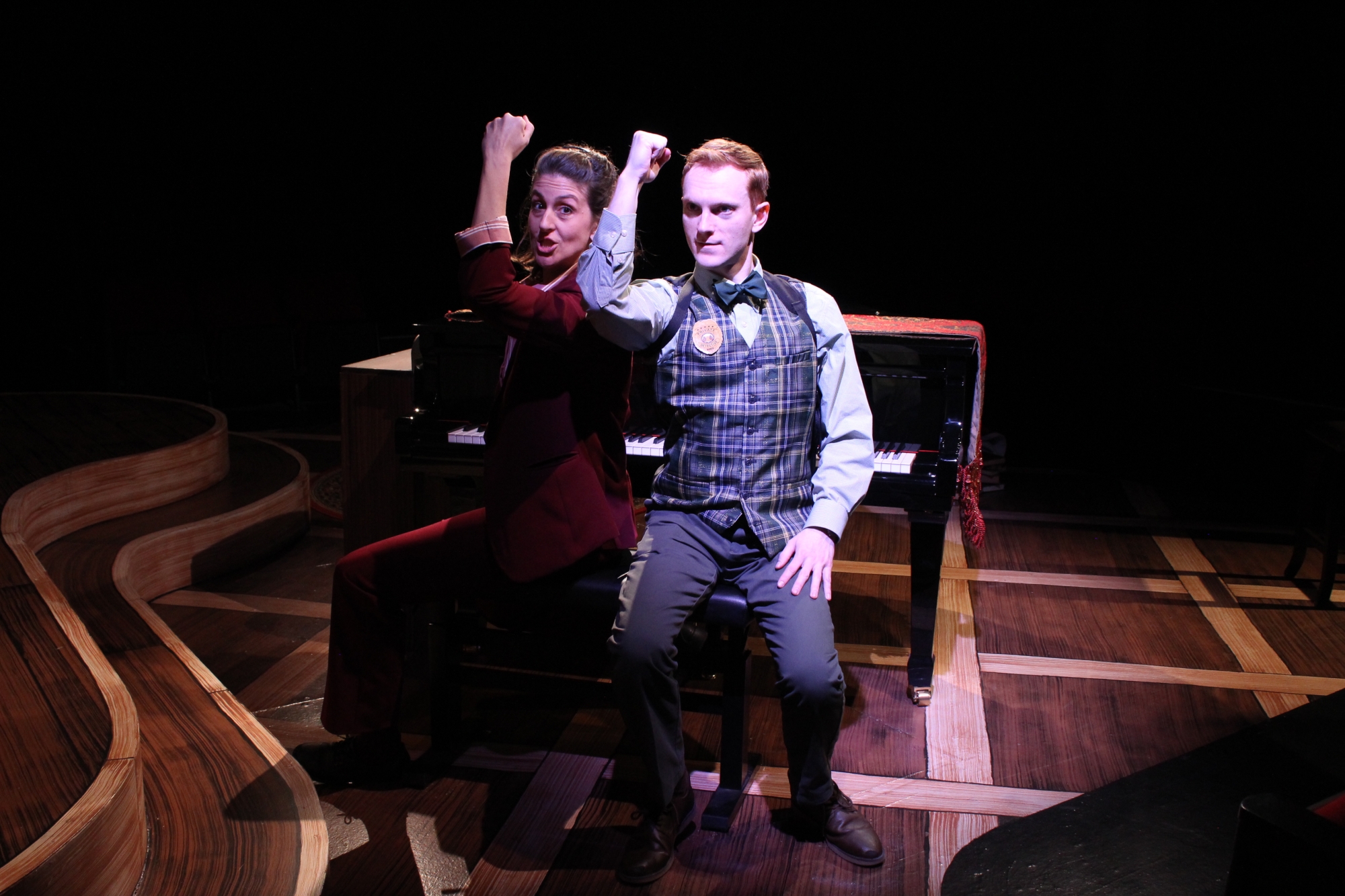 Murder for Two: Holiday Edition | Williamston Theatre